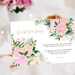 Peach Pink Watercolor Flower Clipart, FREE COMMERCIAL Use, Greenery ...