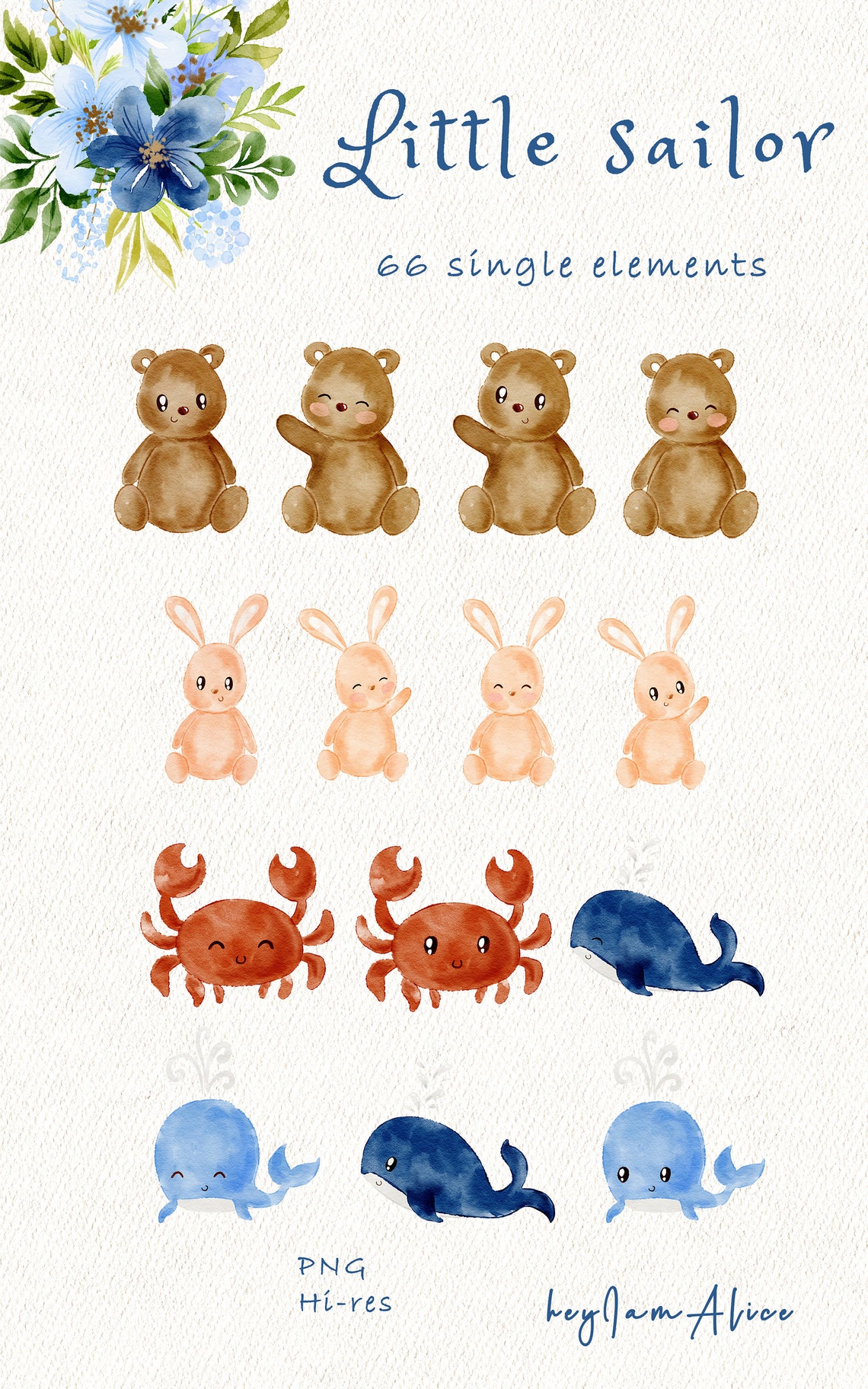 Sailor Watercolor Clipart Nautical Boy Clipart Free - Etsy