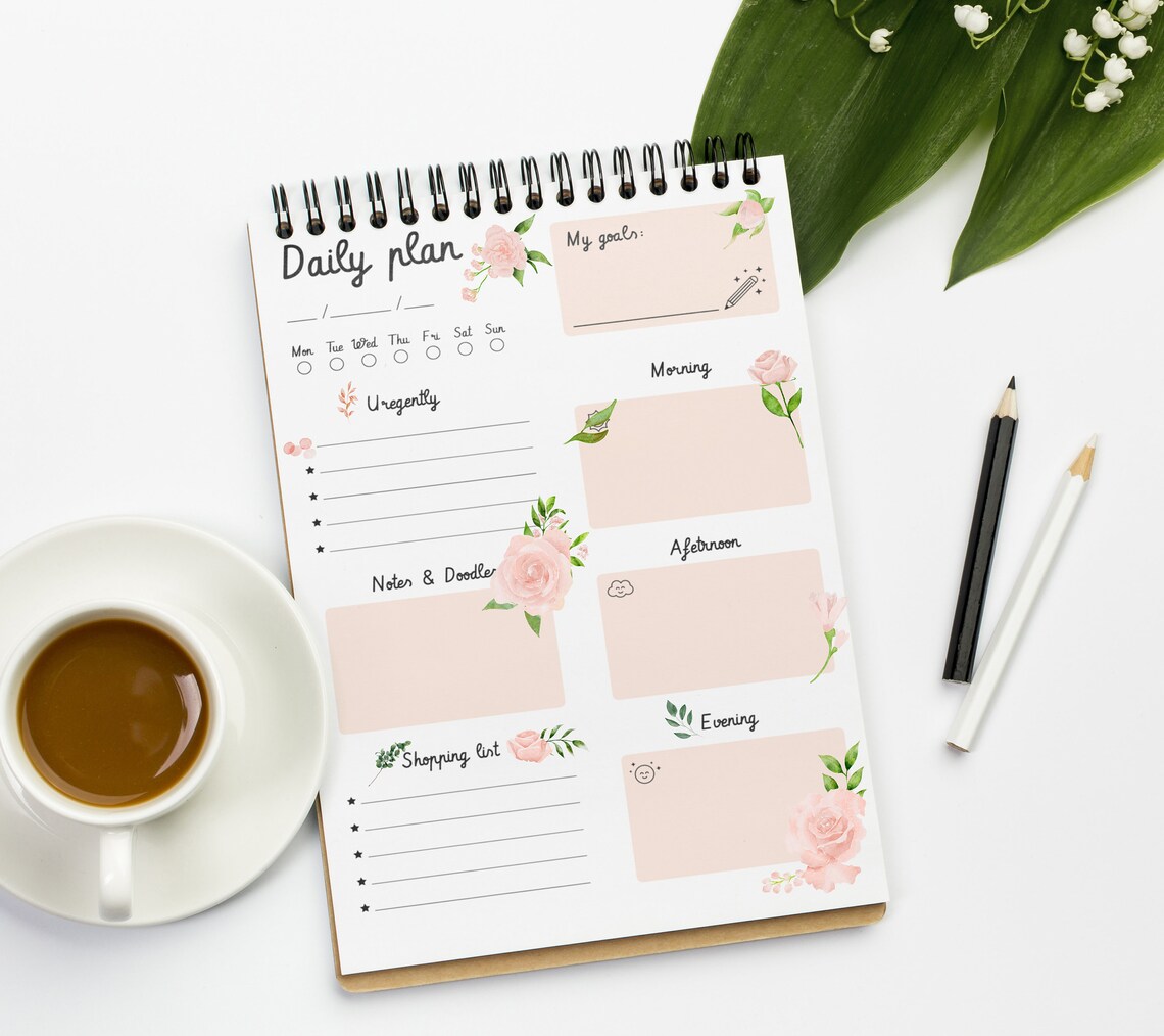 Pink Blush Digital Sticker Printable Sticker Sheet | Etsy