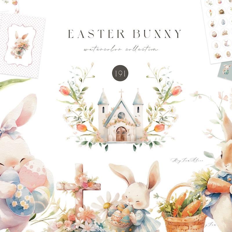 Peter Rabbit Clipart - Etsy