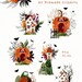 Halloween Clipart Watercolor Happy Halloween Spooky Clipart - Etsy