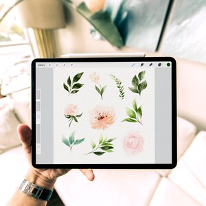 Realistic Procreate Watercolor Paper Canvas, SILVIA Paper, Watercolor ...