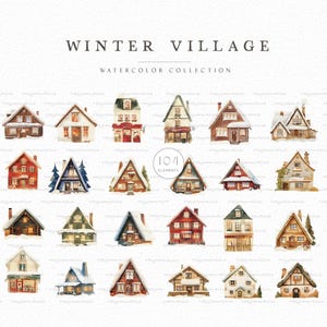 Christmas Clipart, Santa Claus Clipart, Snowman, Watercolour Merry X ...