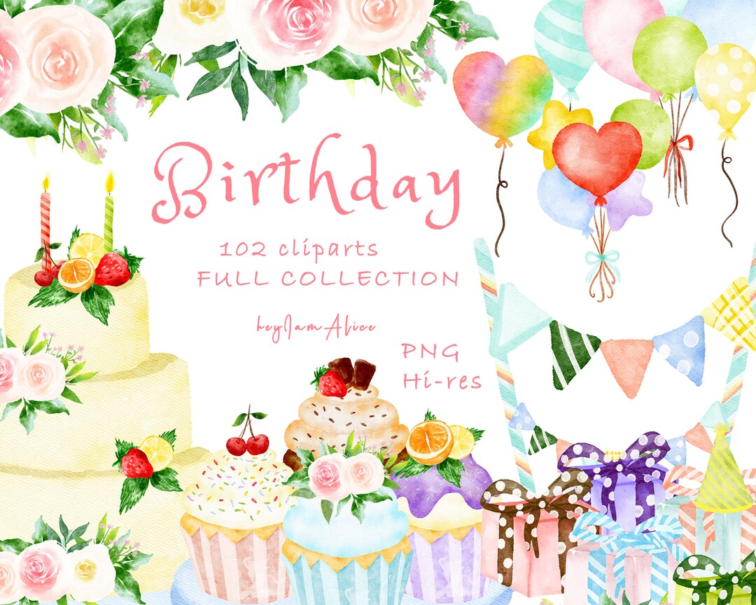 Birthday Clipart Png, Cupcake Clipart Png, FREE COMMERCIAL USE ...