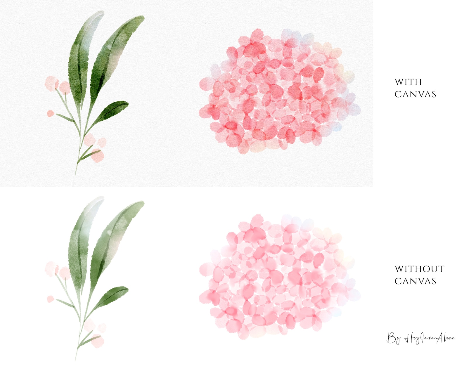 Realistic Procreate Watercolor Paper Canvas JOE Paper | Etsy