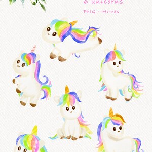 Unicorn Clipart, Pony Clipart, FREE COMMERCIAL Use, Watercolor Unicorn ...