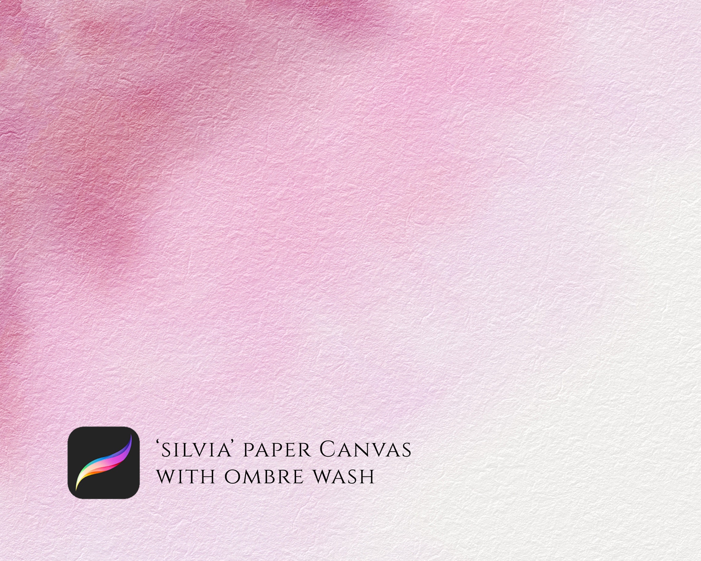 Realistic Procreate Watercolor Paper Canvas, SILVIA Paper, Watercolor ...