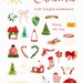 Christmas Clipart, FREE COMMERCIAL Use, Watercolor Merry X-mas Clipart ...