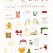 Christmas Clipart, FREE COMMERCIAL Use, Watercolor Merry X-mas Clipart ...