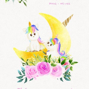 Unicorn Clipart, Pony Clipart, FREE COMMERCIAL Use, Watercolor Unicorn ...