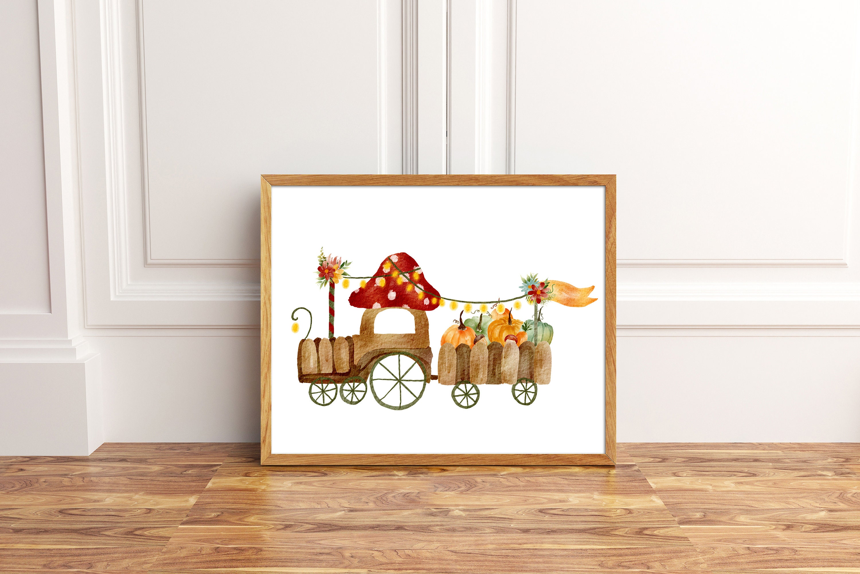 Autumn Forest Clipart, Fall Woodland Animal Clipart, FREE COMMERCIAL ...
