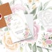 Pink Purple Flower Watercolor Clipart, Soft Pink Floral PNG, Wedding ...