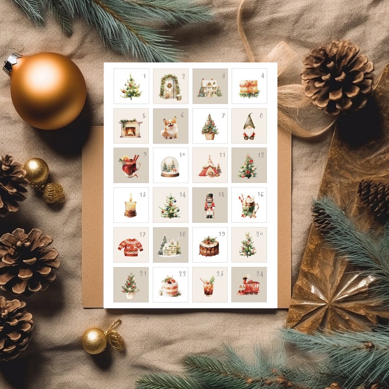 Christmas Clipart, Snowman Clipart, Watercolour Merry X-mas Clipart ...