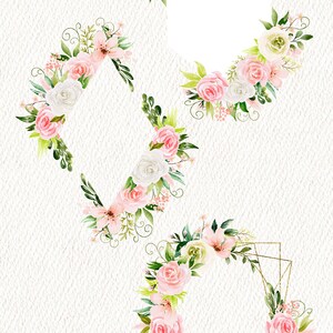 Peach Pink Watercolor Flower Clipart, FREE COMMERCIAL Use, Greenery ...