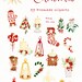 Christmas Clipart, FREE COMMERCIAL Use, Watercolor Merry X-mas Clipart ...