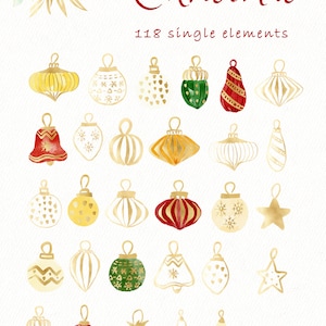 Christmas Clipart, FREE COMMERCIAL Use, Watercolor Merry X-mas Clipart ...