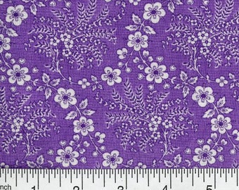 Lavender Fabric Lavender Pattern by Olgersart White Purple Lilac Floral ...
