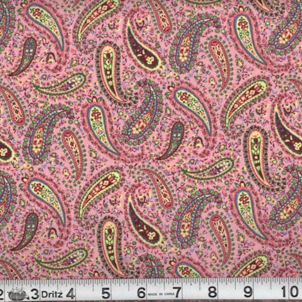 Paisley Pink - Etsy