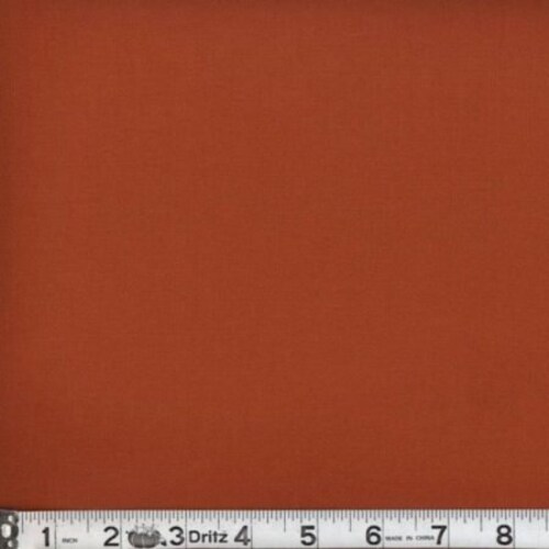 Fabric by the Yard Solid Rust MDG Dream Cotton Solid Rust 100 - Etsy
