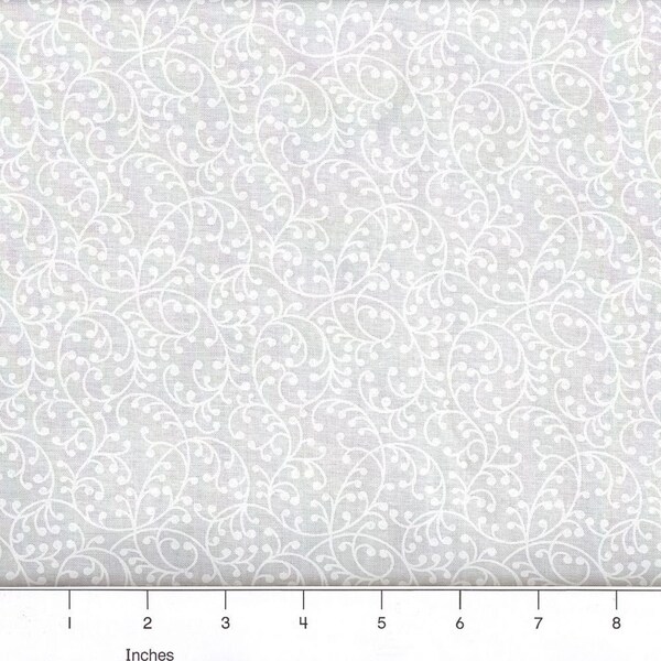 White Tone on Tone Quilt Fabric - Etsy