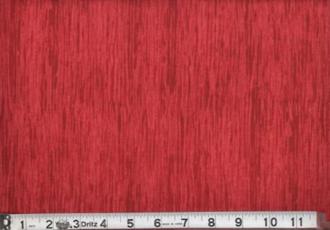 Fabric by the Yard Red MDG Red Colorwave - Etsy