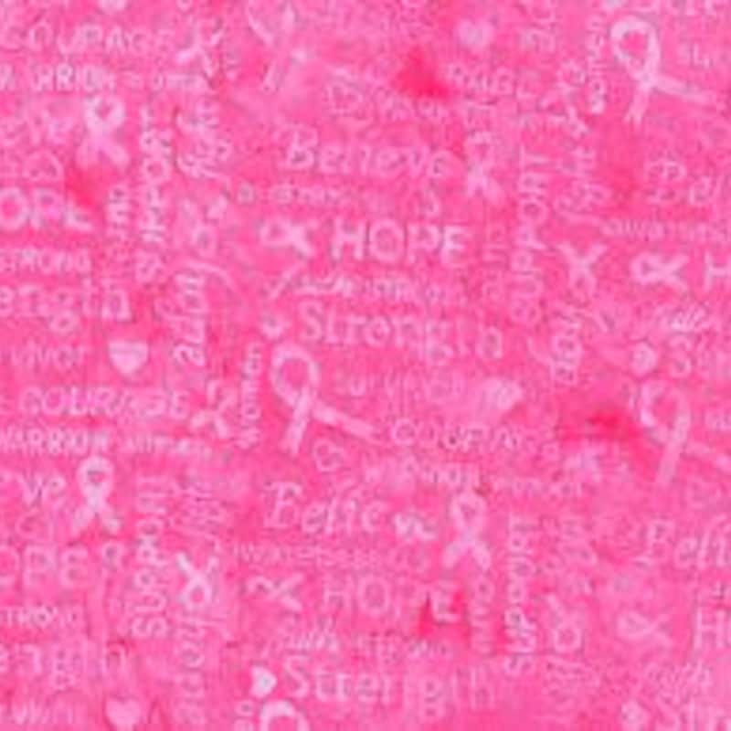 Breast Cancer Fabric - Etsy