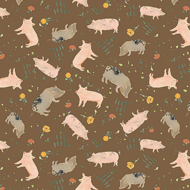Pig Fabric - Etsy