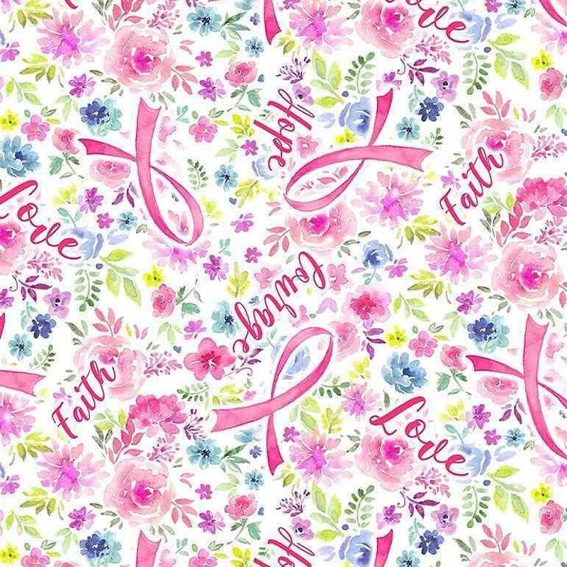 Breast Cancer Fabric - Etsy