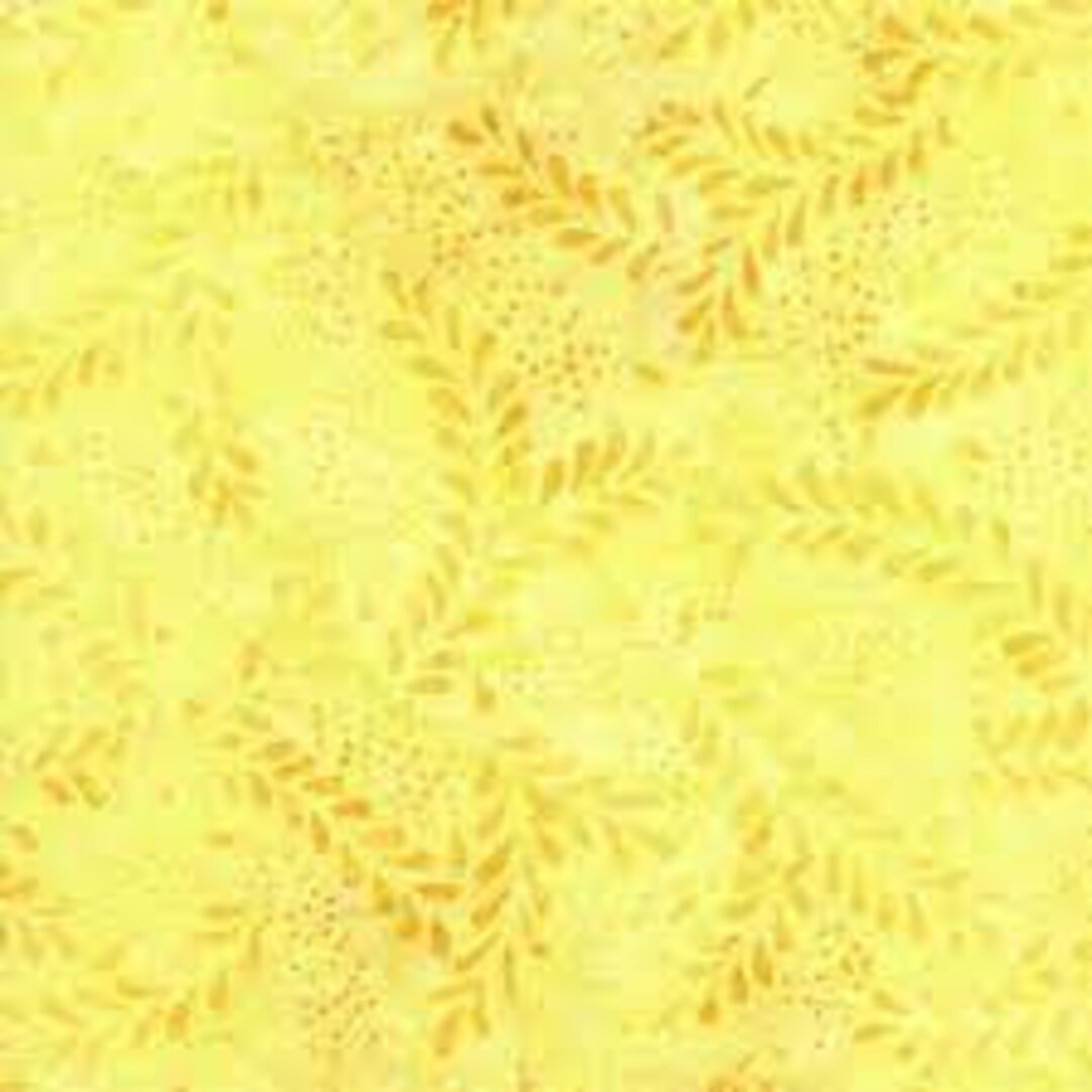 Fabric by the Yard Batik Yellow, Batik Textiles - Etsy