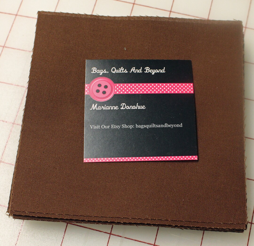 Charm Pack Brown Solid MDG Dream Cotton Charm Packs 48 - 5 Inch Squares ...