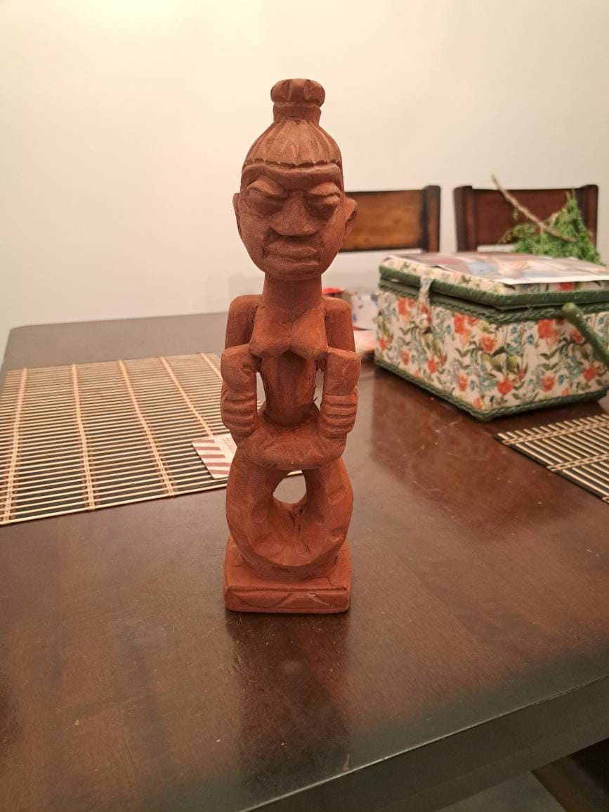 Yemaya Wooden Statue