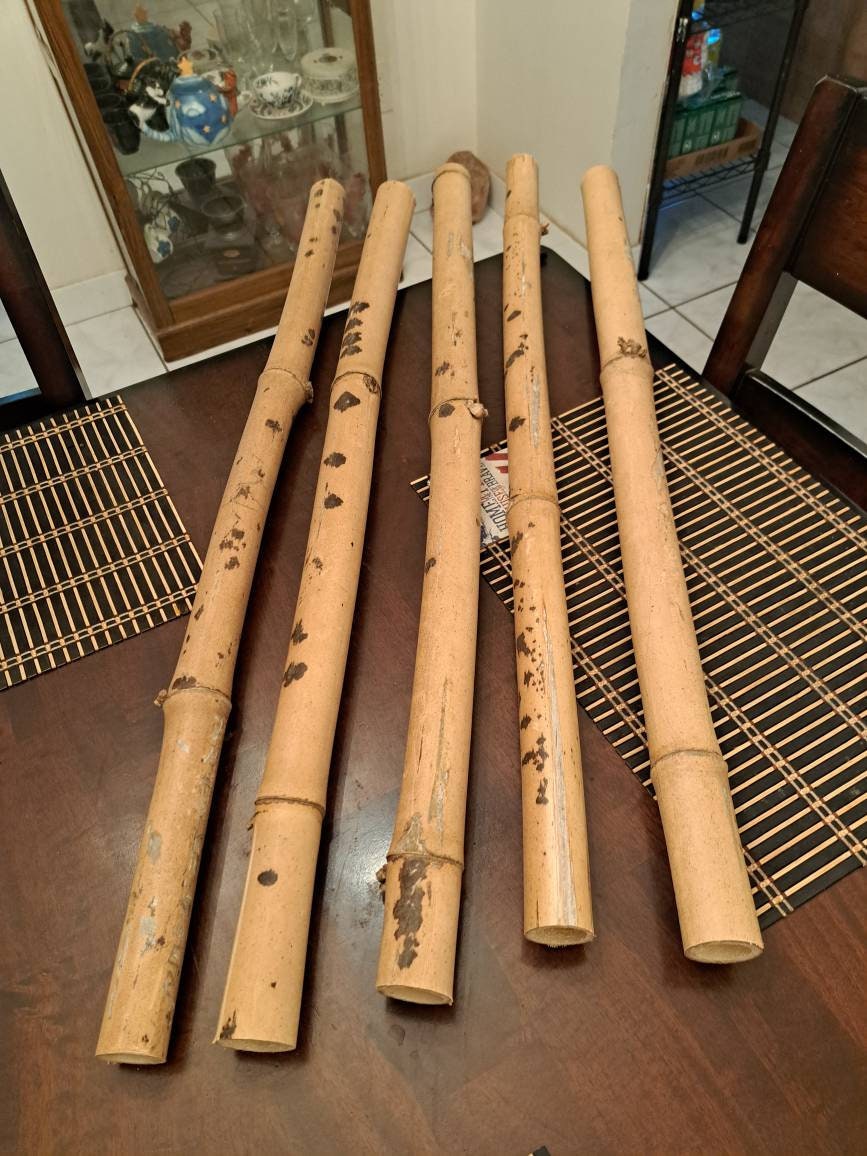 3 Ft Bamboo Staff - Etsy