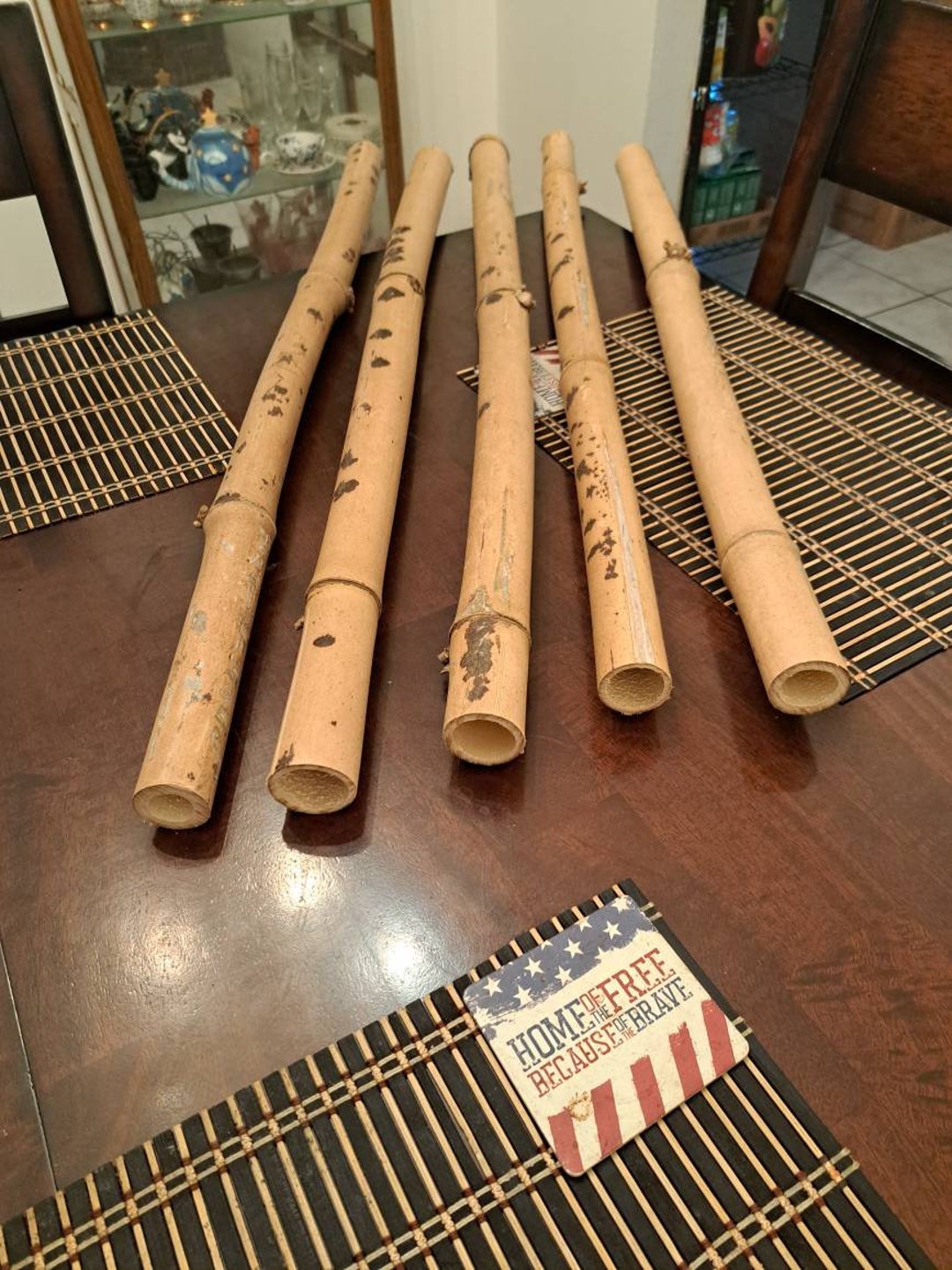 3 Ft Bamboo Staff - Etsy