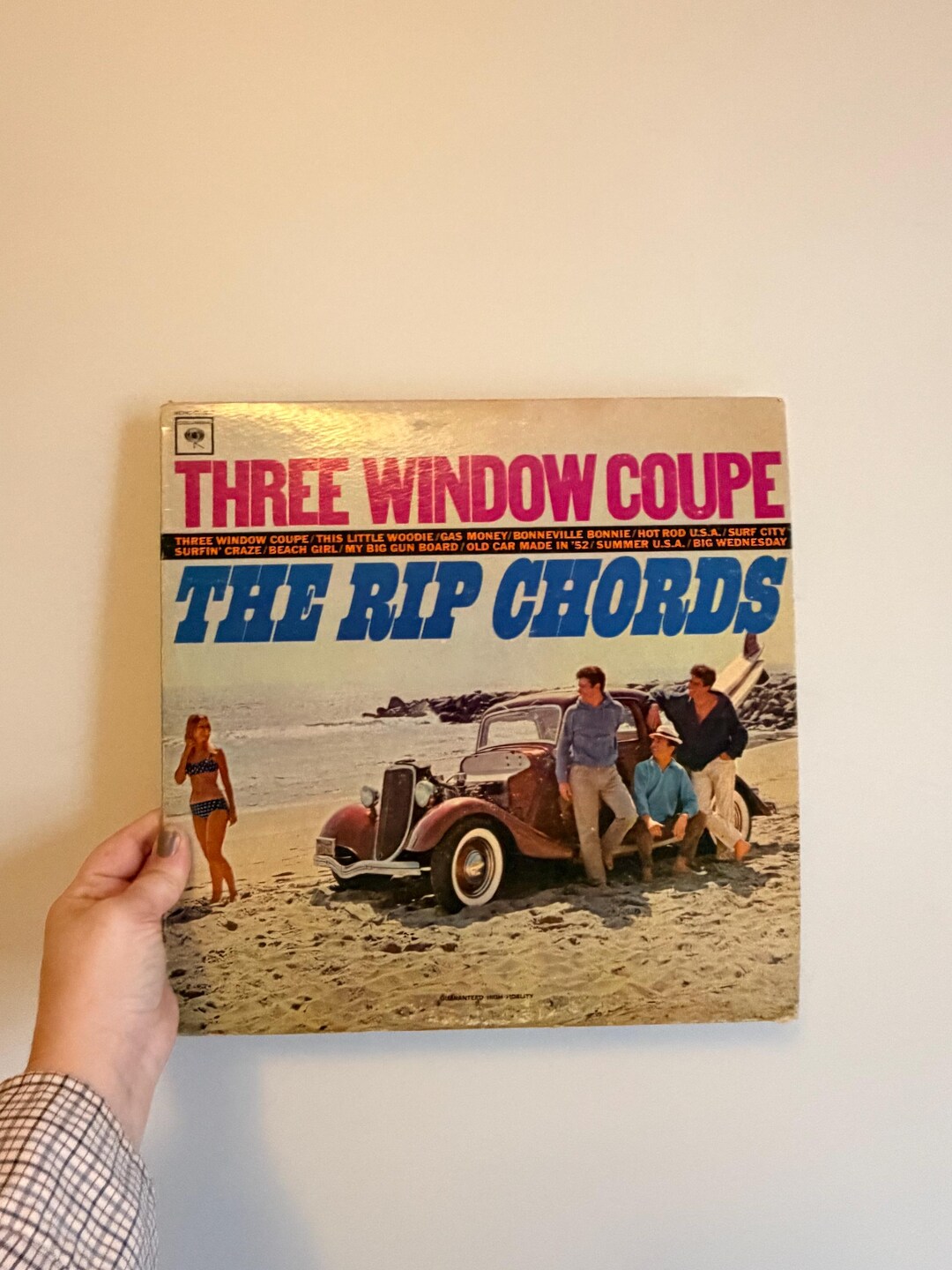 Vintage the Rip Chords LP Three Window Coupe Vinyl Record Album - Etsy