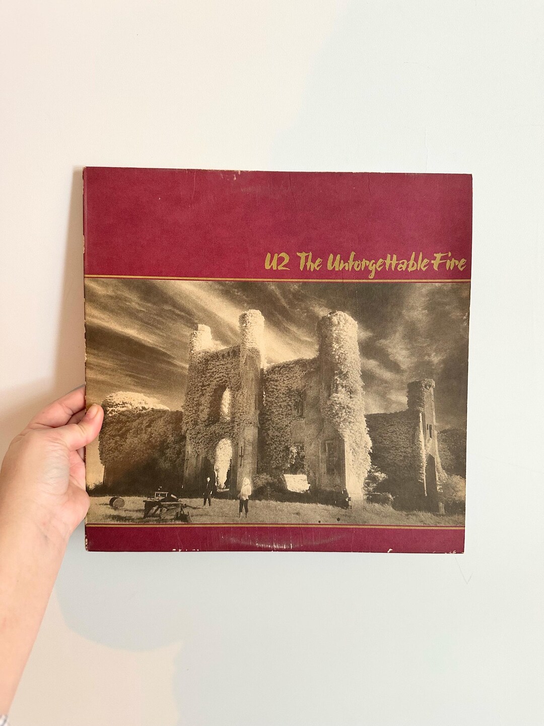 Vintage 1984 U2 the Unforgettable Fire First Pressing Vinyl Record ...