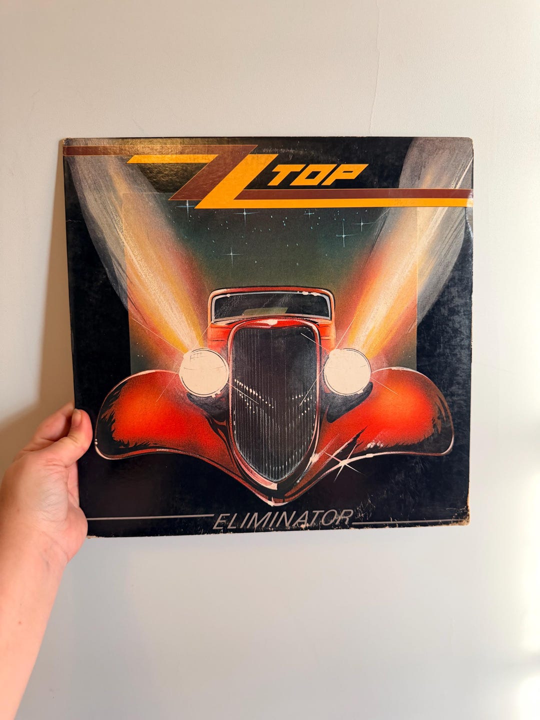 Vintage 1983 ZZ Top Vinyl Record Album Eliminator W1-23774 No Inside ...