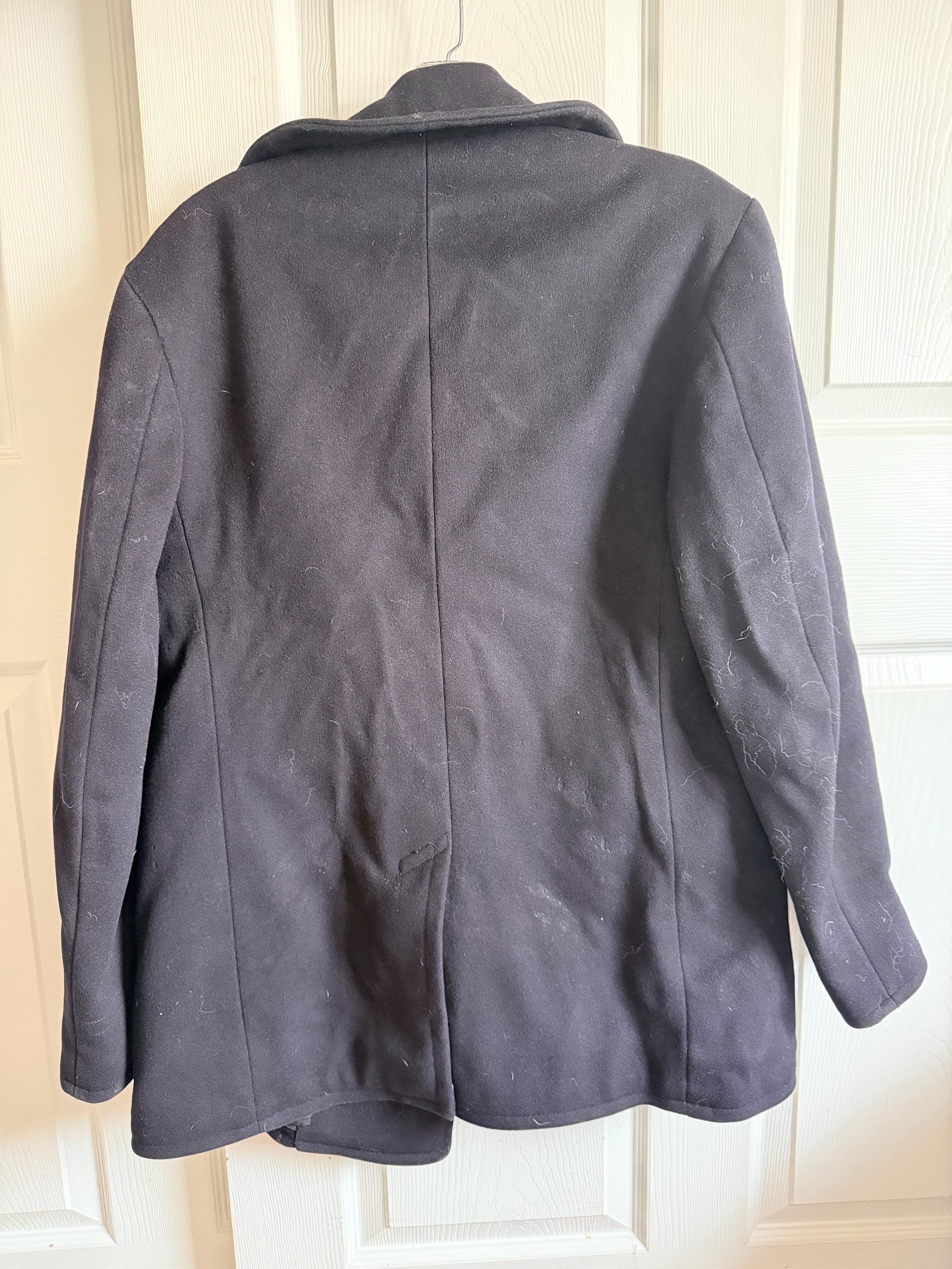 Vintage WW2 Stenciled USN Navy Dark Blue Wool Naval Peacoat Size 36 - Etsy