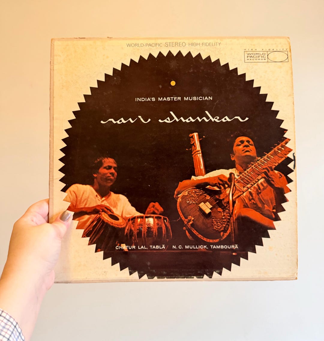 Vintage Ravi Shankar LP India’s Master Musician Vinyl Record Album ...
