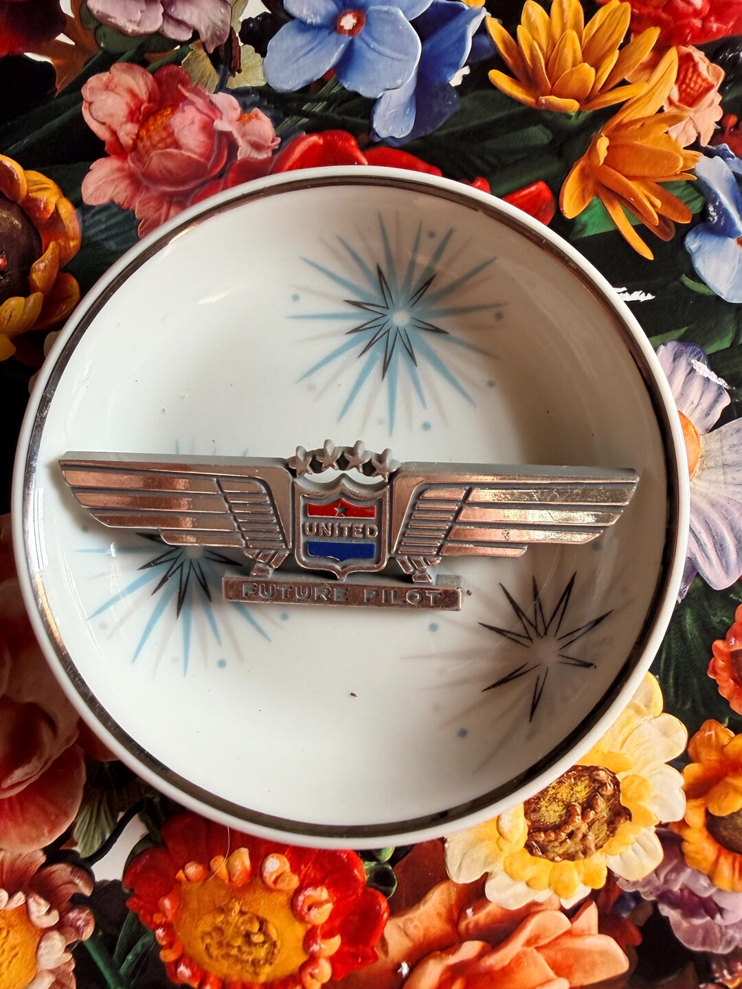 Vintage Plastic Souvenir United Plane Flight Future Pilot Wings - Etsy