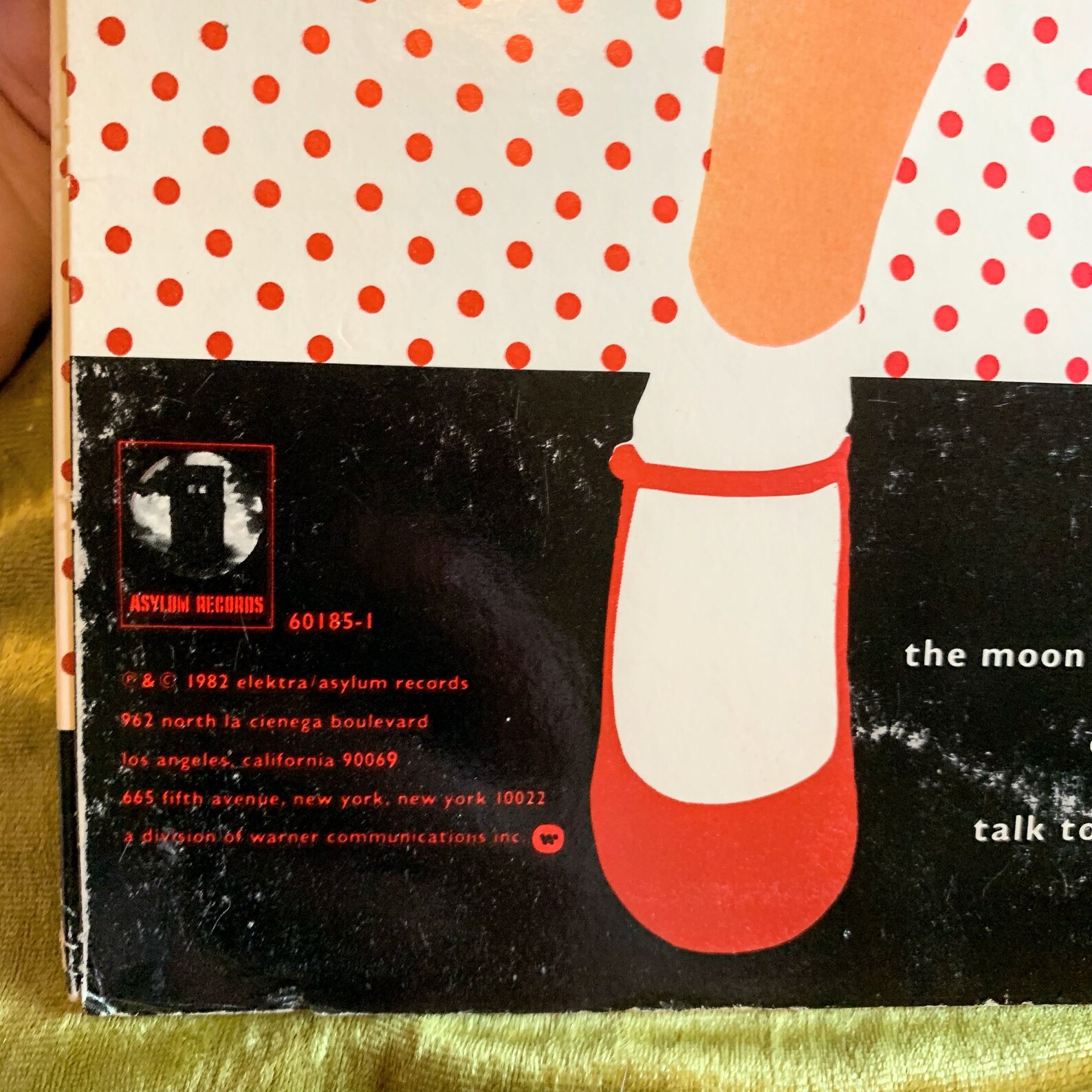 Vintage Vinyl Record Album 1982 Linda Ronstadt Get Closer Red White ...