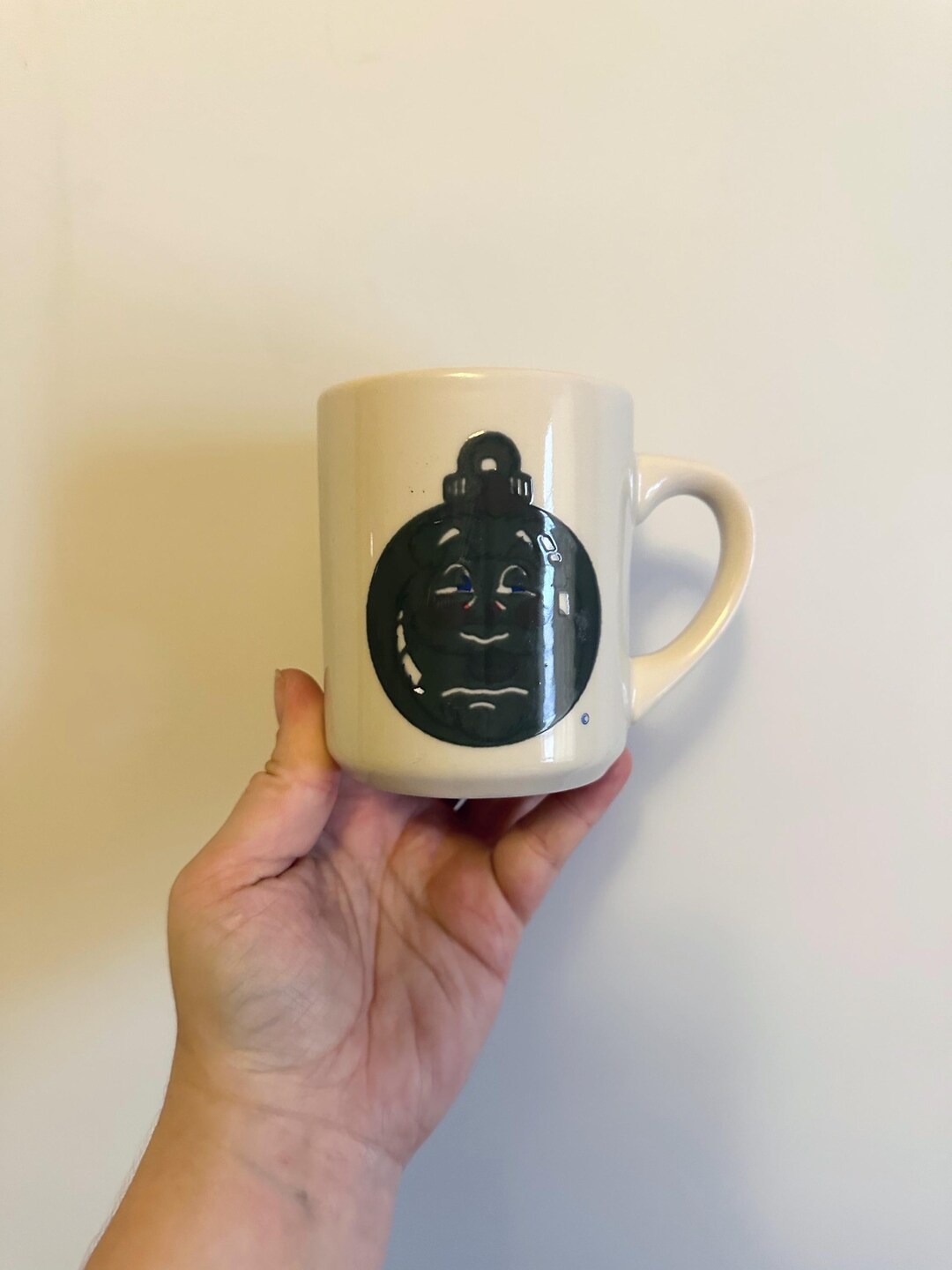 Vintage Denny’s Restaurant Mug Christmas Color Changing Bulb to Santa ...