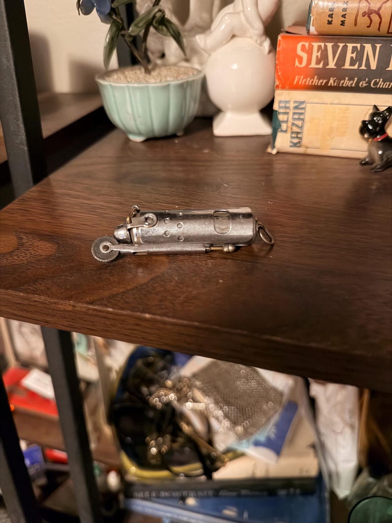 Vintage WW2 Era Flint Cigarette Lighter Trench Lighter - Etsy
