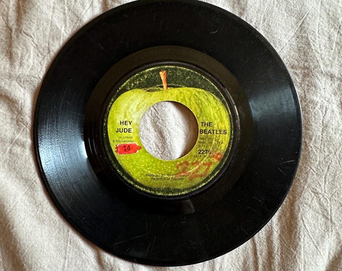 Vintage Apple 45 Vinyl Record Double Sided the Beatles Revolution/hey ...