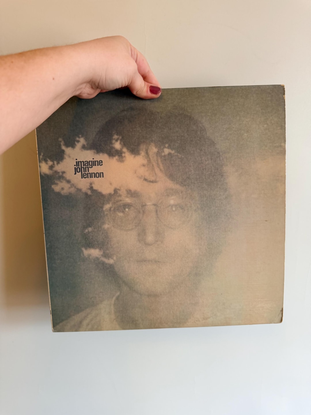 Vintage 1971 John Lennon LP Imagine Original Pressing With Insert and ...