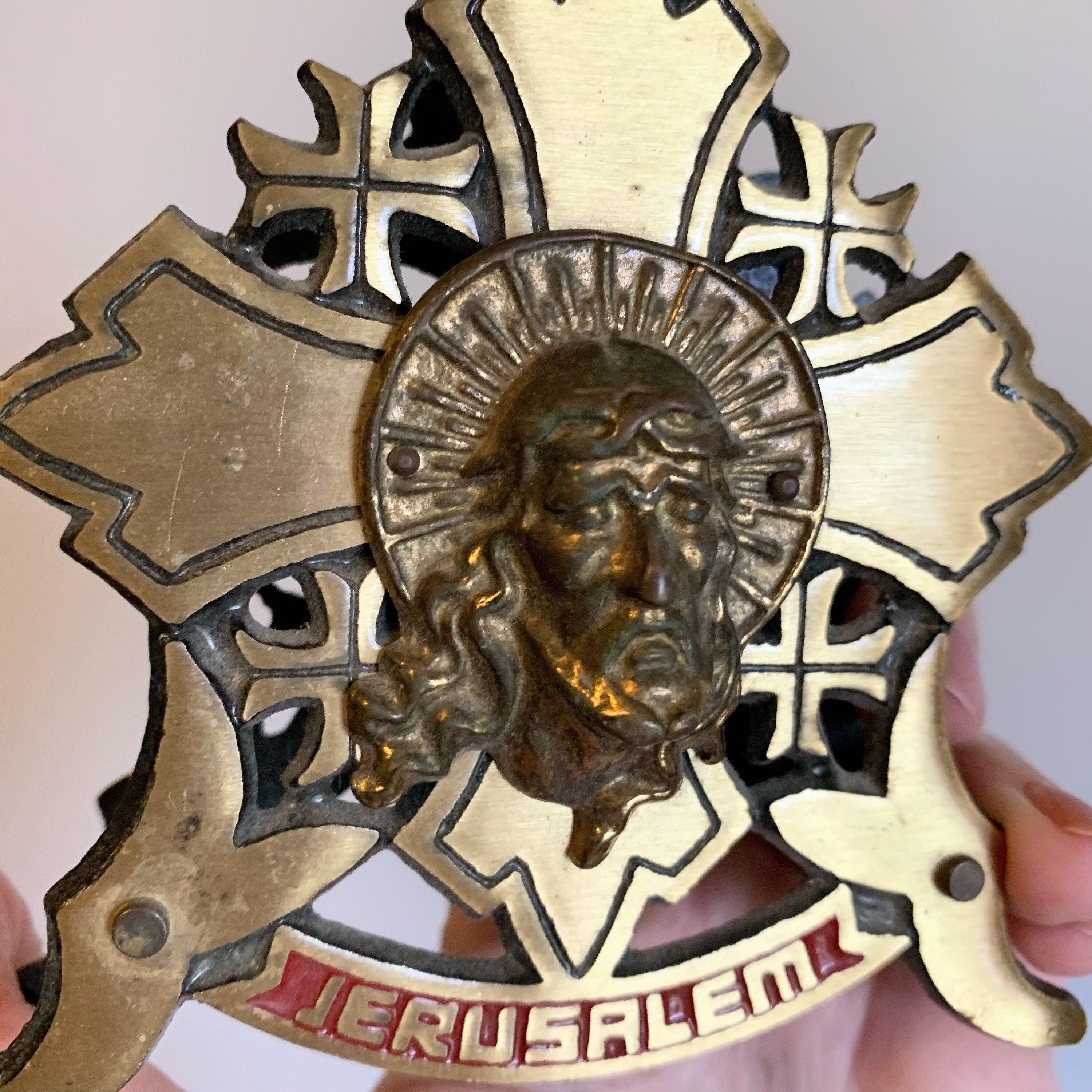 Vintage Brass Mail Letter Holder Organizer/ Made in Jerusalem/ - Etsy