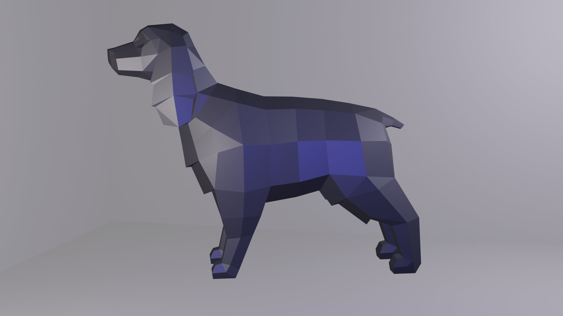 Cocker Spaniel, Papercraft dog, Papercraft decor, Home decor, Gift ...