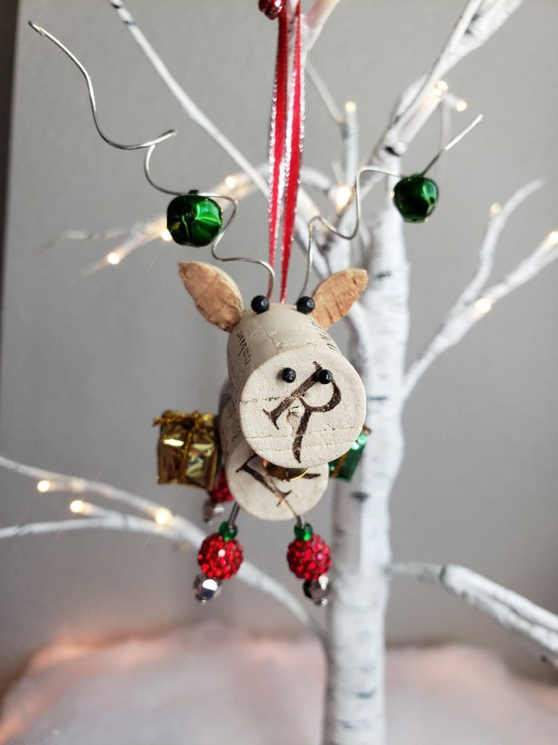 Reindeer Christmas Ornament, Christmas Gift, Unique Christmas Ornaments ...