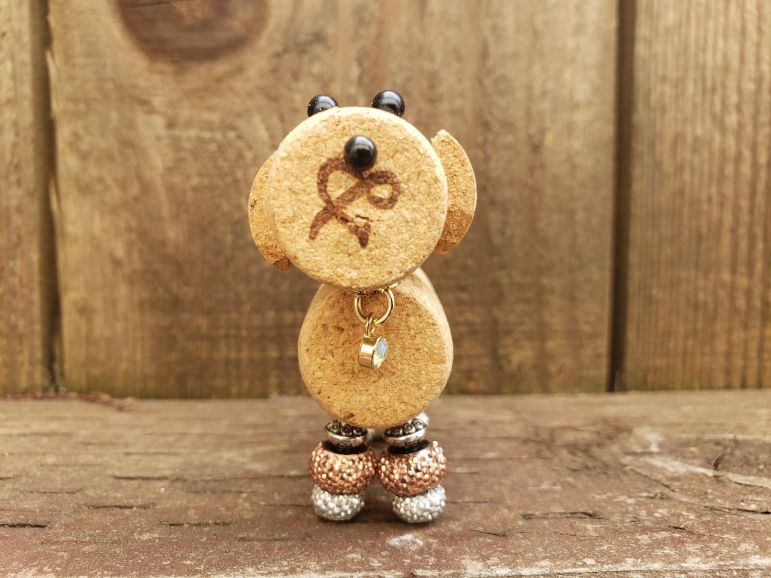 Wine Cork Golden Terrier Dog Perfect for Unique Gift - Etsy