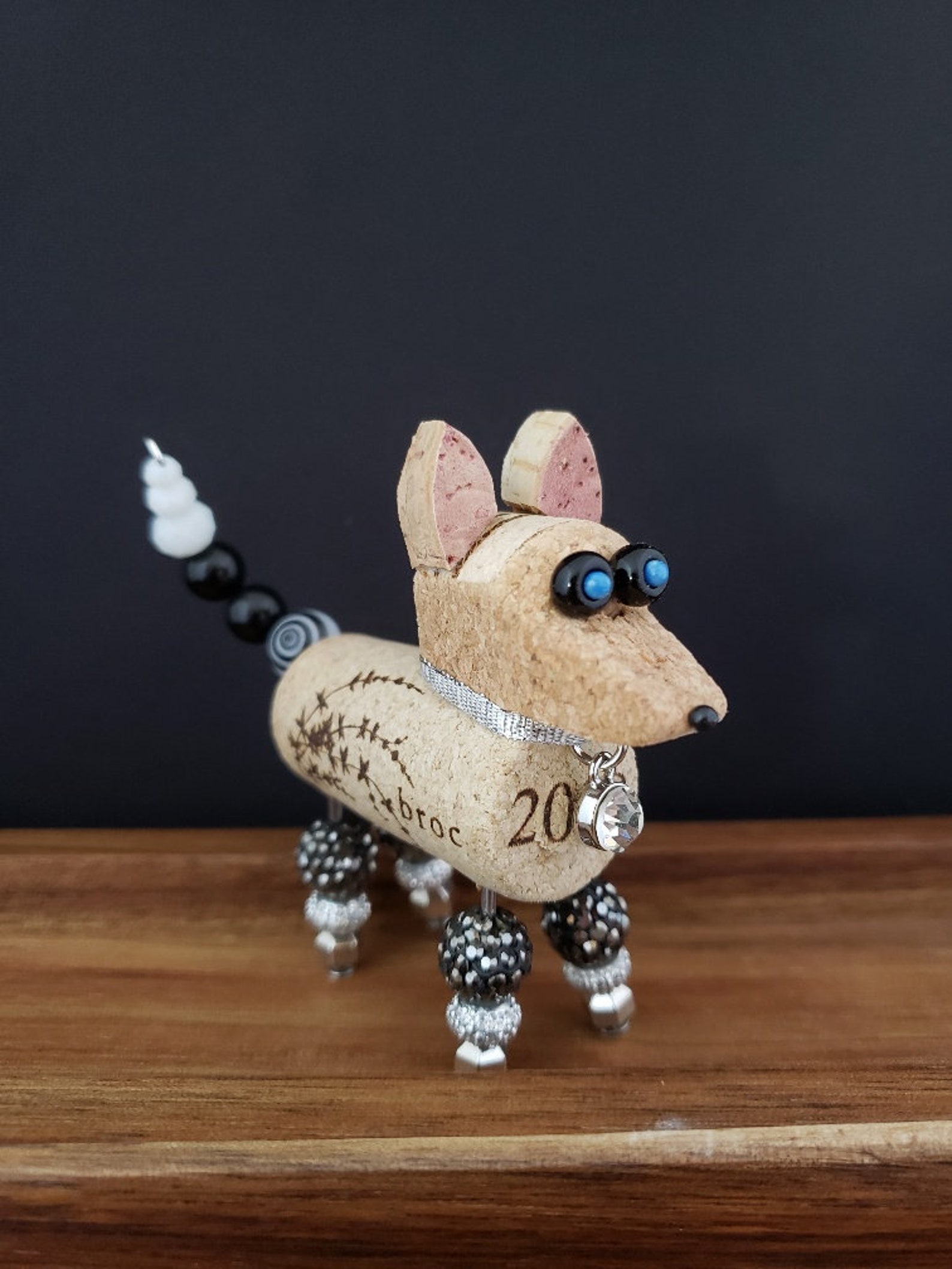 Wine Cork Siberian Husky for Husky Lover Dog Mom Husky | Etsy