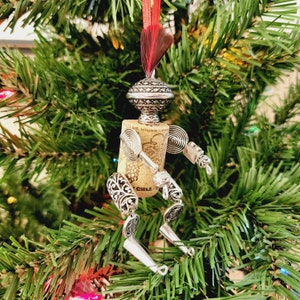Medieval Wine Cork Knight Christmas Ornament, Unique Cubicle Desk ...